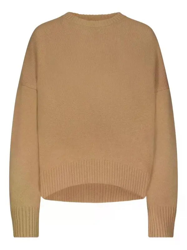 Loulou De Saison Anton Crew-neck Sweater - Neutrals