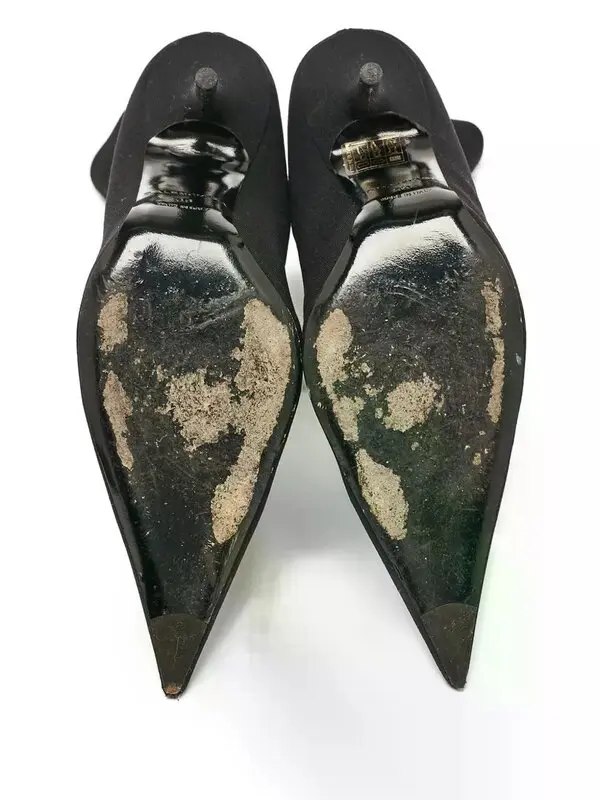 Balenciaga 110mm Knife Ankle Boots - Black