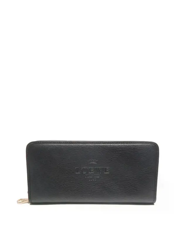 Loewe 2000s Zip-fastening Wallet - Black
