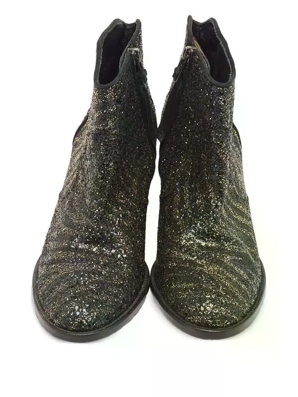 Zadig&Voltaire Glitter Ankle Boots