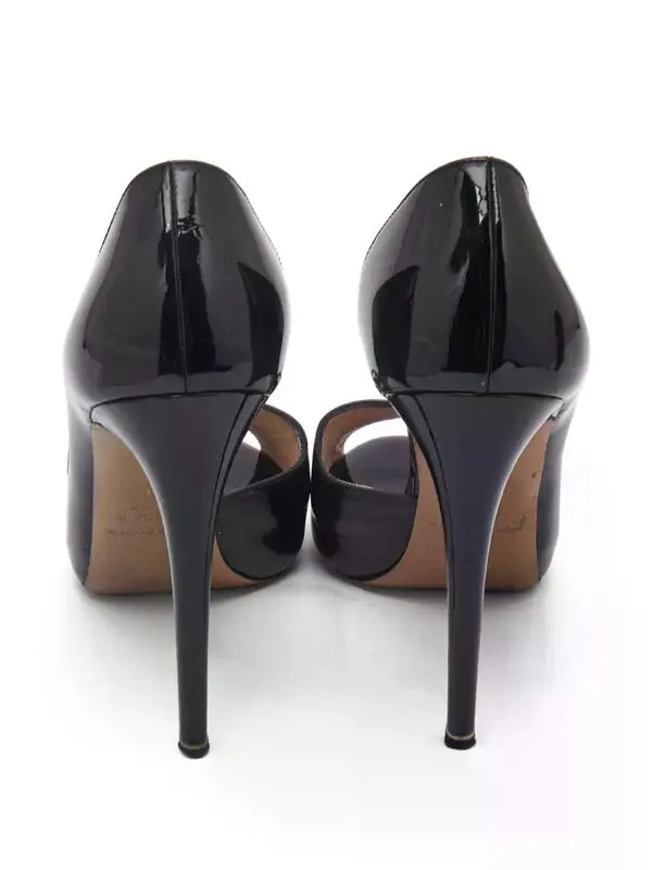 NICHOLAS KIRKWOOD Patent Leather Peep-toe Pumps