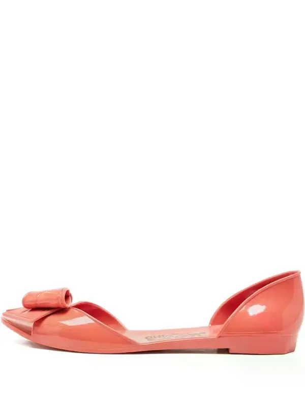 FERRAGAMO Jelly Ballet Flats - Pink