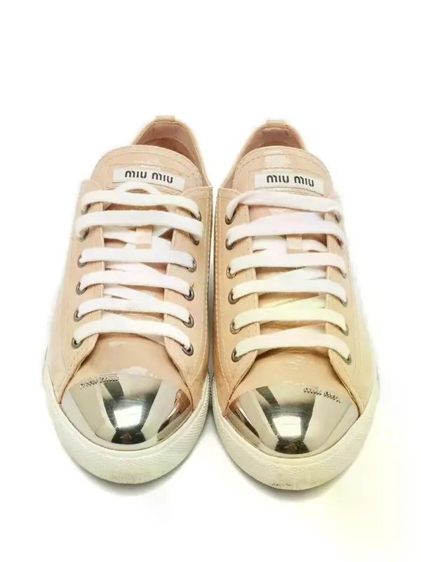 Miu Miu Patent Leather Sneakers