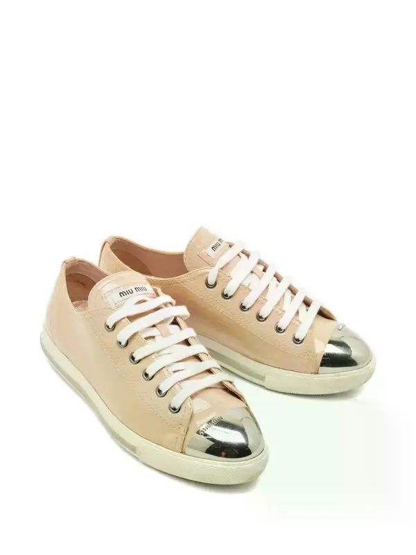 Miu Miu Patent Leather Sneakers