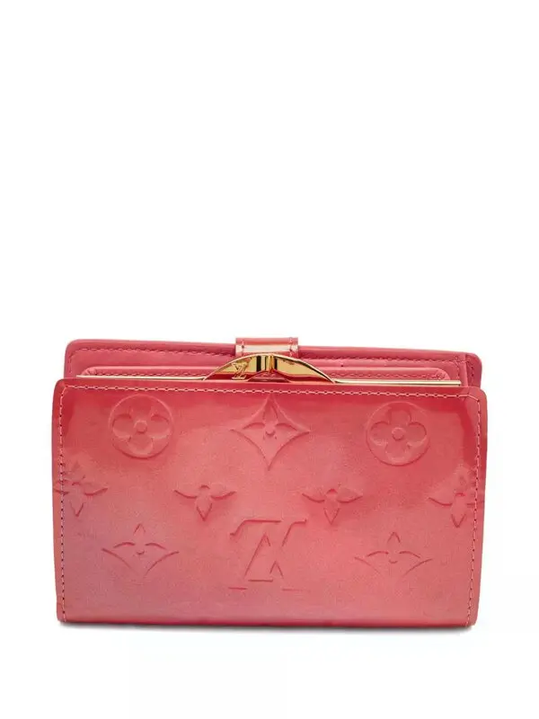 LOUIS VUITTON Framboise-monogram Leather Wallet