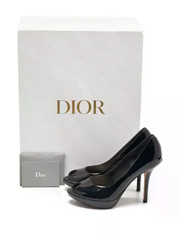 Dior Miss Peep-toe Platform Pumps