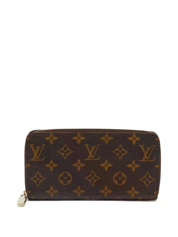 LOUIS VUITTON 2014 Zippy Canvas Wallet - Brown