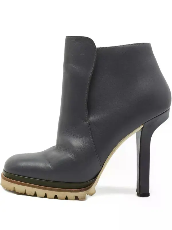 Marni 130mm Leather High-heel Boots