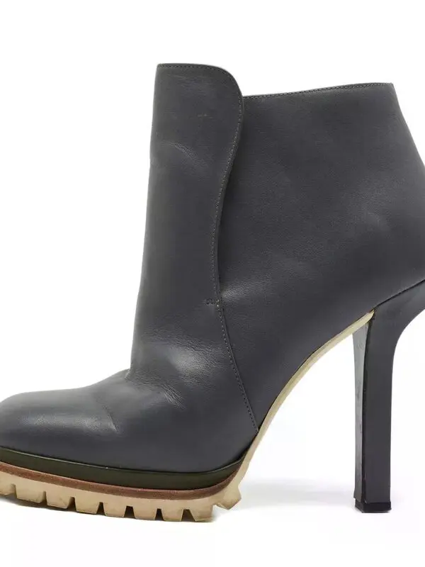 Marni 130mm Leather High-heel Boots