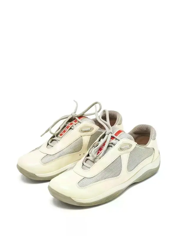 Prada Mesh-panel Low-top Sneakers