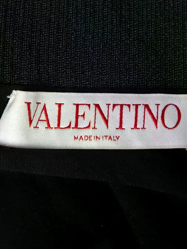 Valentino Garavani Flower-embellishment Mini Dress