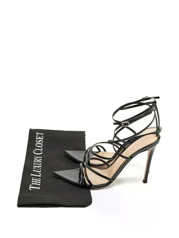 GIANVITO ROSSI Kim Leather Sandals