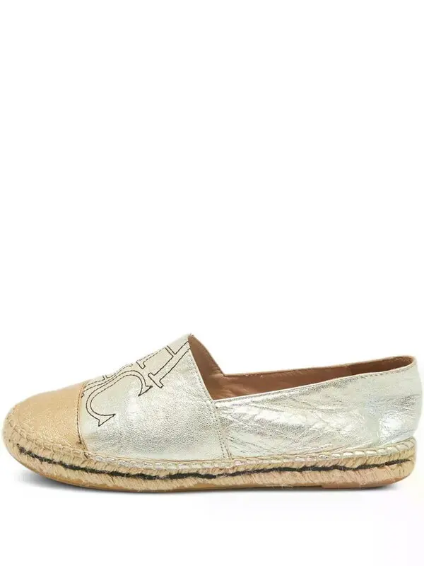 Carolina Herrera Leather Espadrille