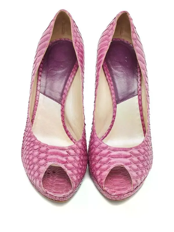 Dior 110mm Miss Peep-toe Pumps - Pink