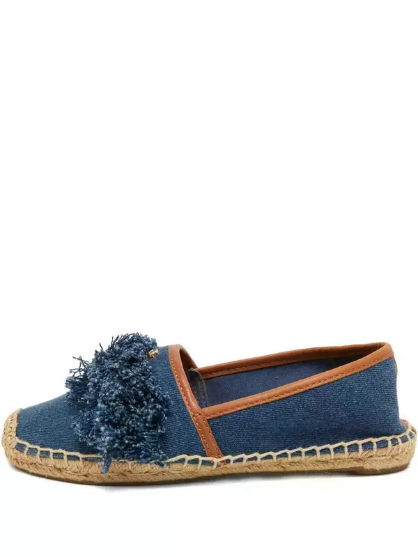 Tory Burch Denim Tassel Espadrilles