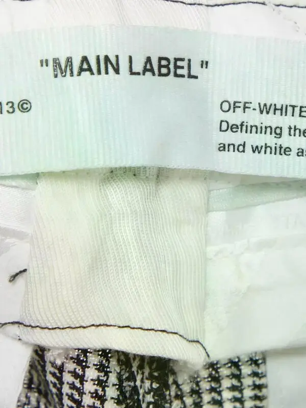 Off-White Prince Of Wales Check Trousers