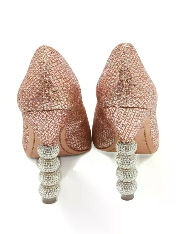 SOPHIA WEBSTER 105mm Glitter Coco Pumps