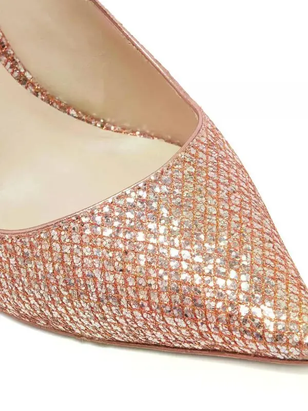 SOPHIA WEBSTER 105mm Glitter Coco Pumps