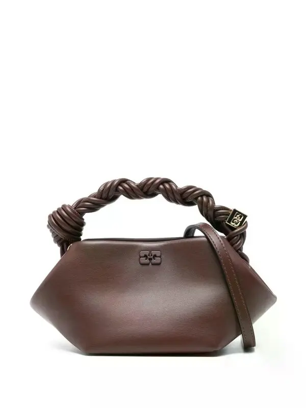 GANNI Twisted Top Handle Bag