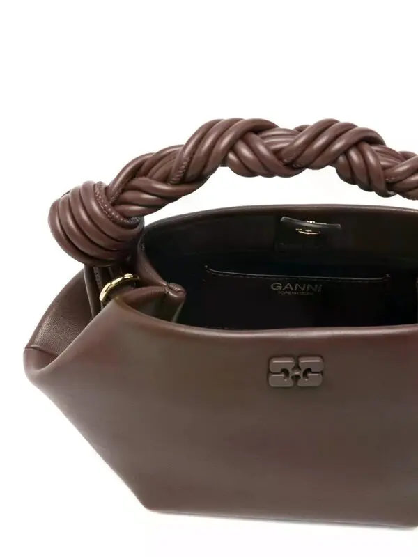 GANNI Twisted Top Handle Bag