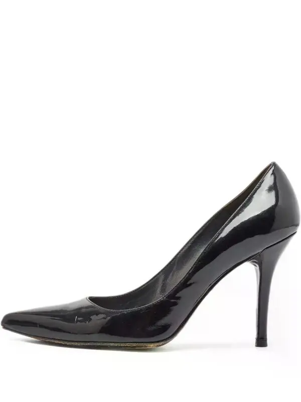 STUART WEITZMAN 105mm Patent Leather Stiletto Heels
