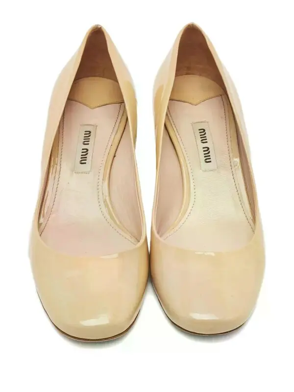 Miu Miu 45mm Leather Pumps