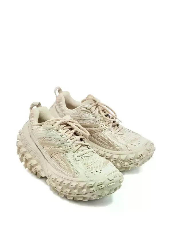 Balenciaga Faux-leather Sneakers - Neutrals