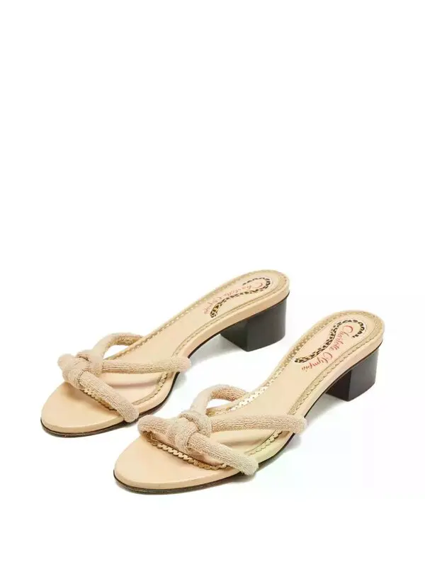CHARLOTTE OLYMPIA Rope-knot Sandals