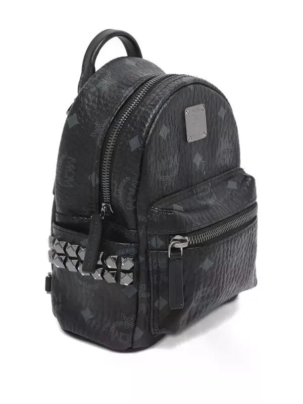 Mcm Studded-embellished Backpack