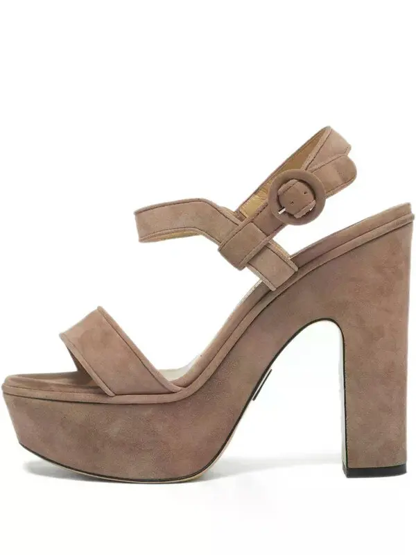 PAUL ANDREW Platform Ankle-strap Sandals