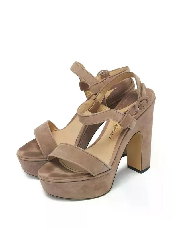 PAUL ANDREW Platform Ankle-strap Sandals
