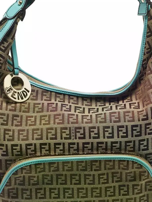 Fendi Chef Zucchino Patterned Shoulder Bag