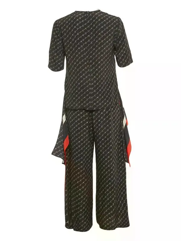 Stella McCartney Logo-print Silk Suit