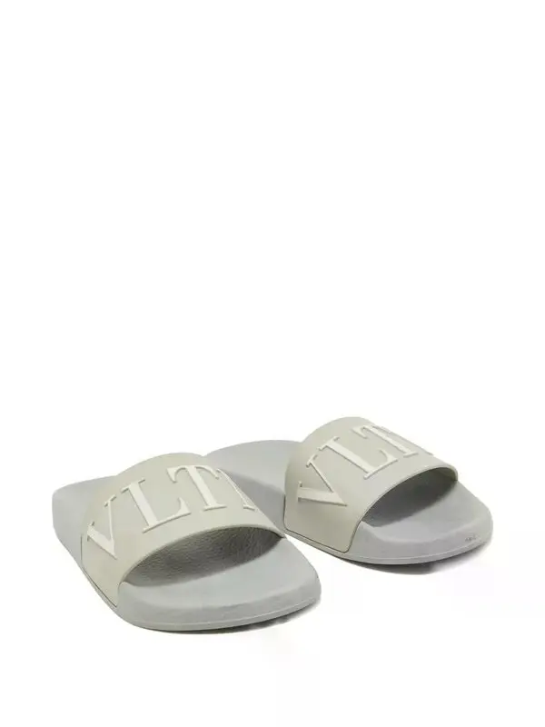 Valentino Garavani Vltn Slides - Grey