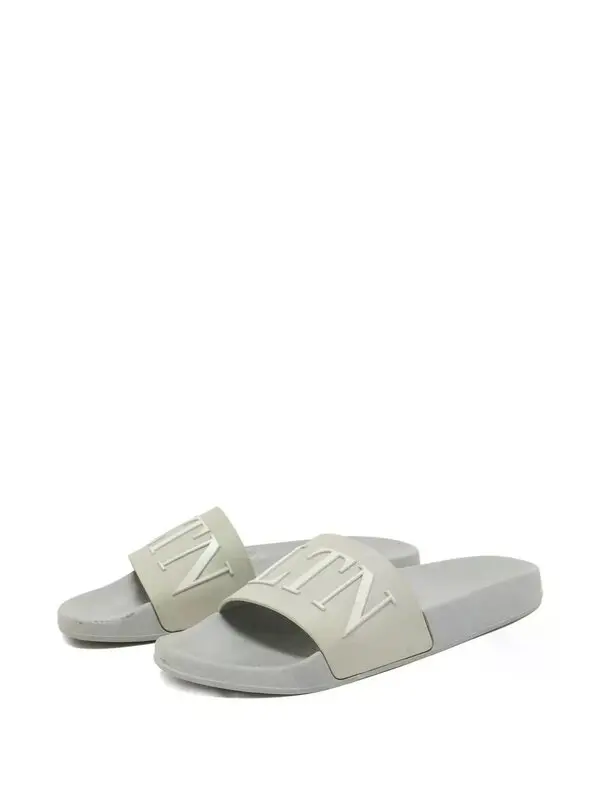 Valentino Garavani Vltn Slides - Grey