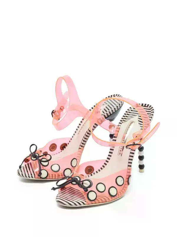 SOPHIA WEBSTER 120mm Striped Sandals