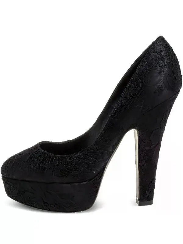 Dolce & Gabbana 125mm Lace Platform Pumps