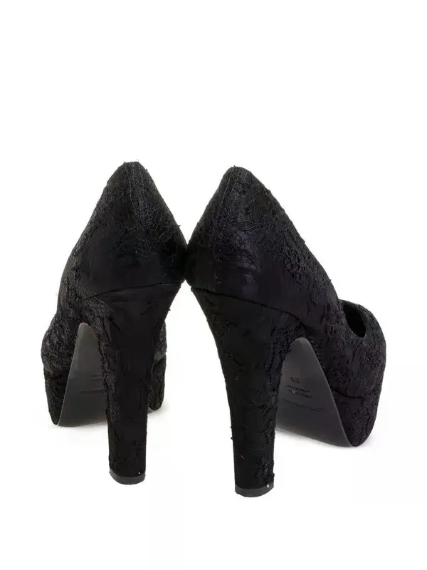 Dolce & Gabbana 125mm Lace Platform Pumps
