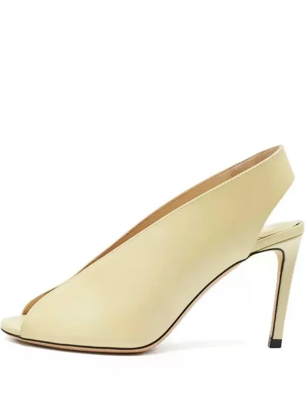 JIMMY CHOO Slingback Leather Pumps