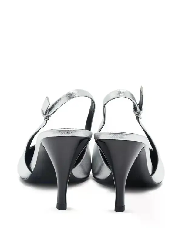 Tory Burch 110mm Eleanor Leather Slingback Pumps
