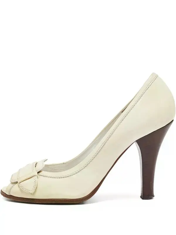 Fendi 120mm Leather Pumps
