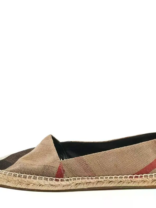 Burberry Checked Espadrille Shoes