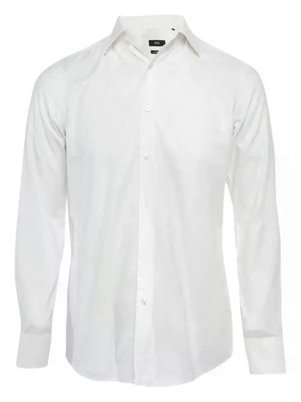 BOSS Cotton Shirt - White
