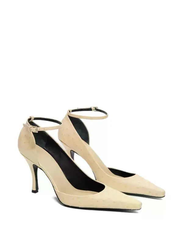Loulou De Saison Scala Leather Pumps