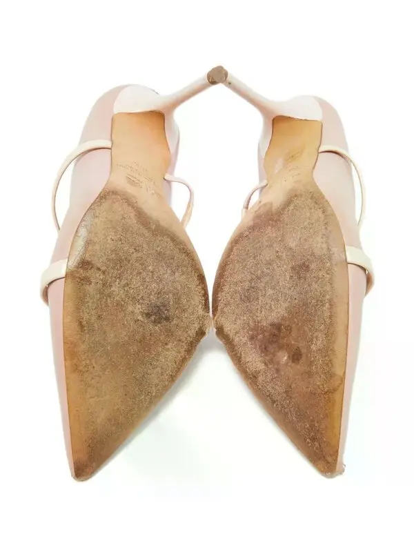 MALONE SOULIERS 100mm Maureen Pointed-toe Mules - Pink