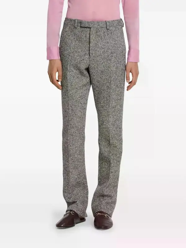 Gucci Diagonal-pocket Trousers