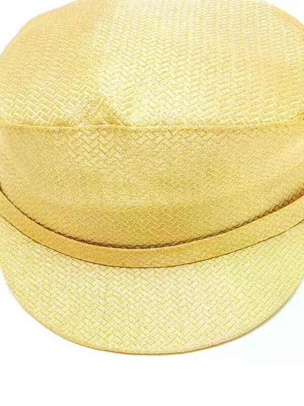 MANOKHI Brocade Fisherman Hat - Gold
