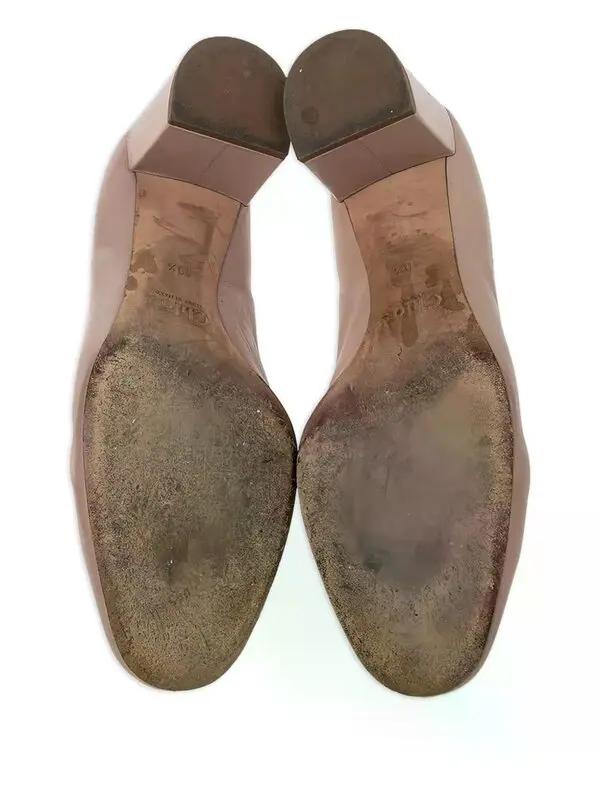 Chloé 65mm Scallop-trim Leather Pumps