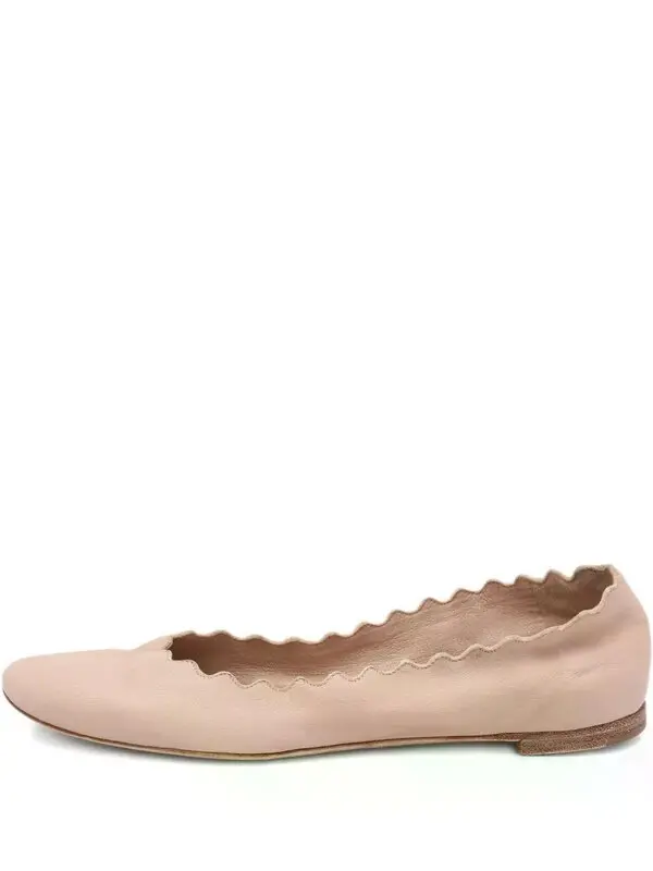 Chloé Lauren Scalloped Ballet Flats