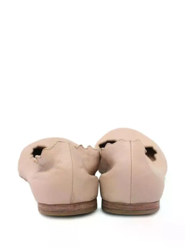 Chloé Lauren Scalloped Ballet Flats